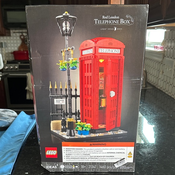 Lego | Toys | Lego Ideas Red London Telephone Box Set | Poshmark